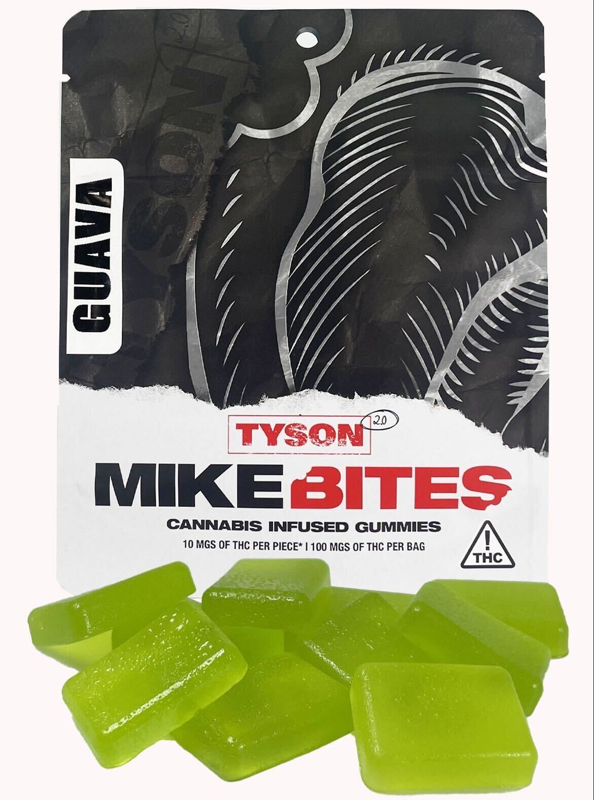 Tyson 2.0 - Mike Bites - Guava Gummies - 100mg - Southern...