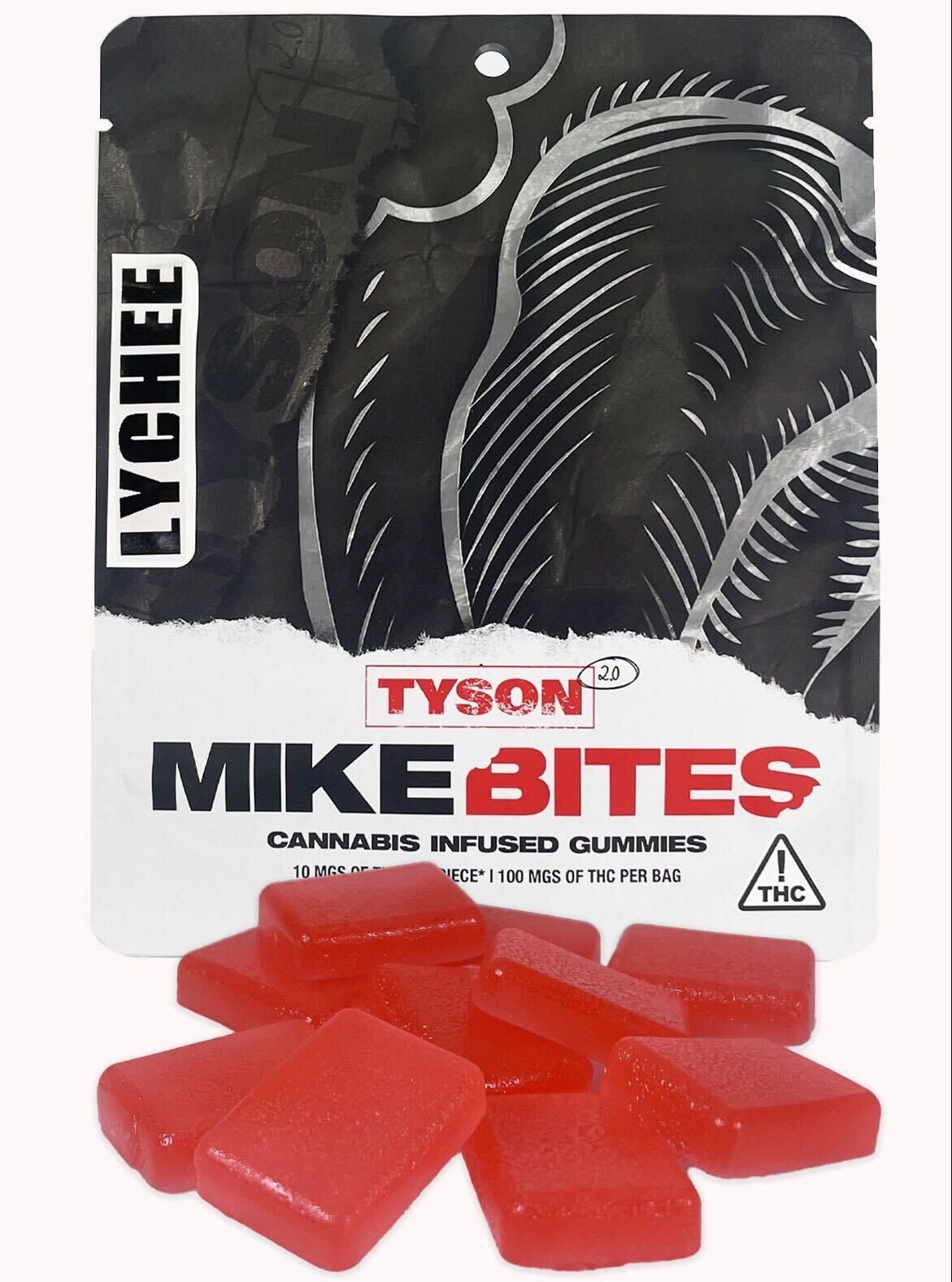 Tyson 2.0 - Mike Bites - Lychee Gummies - 100mg - Souther...